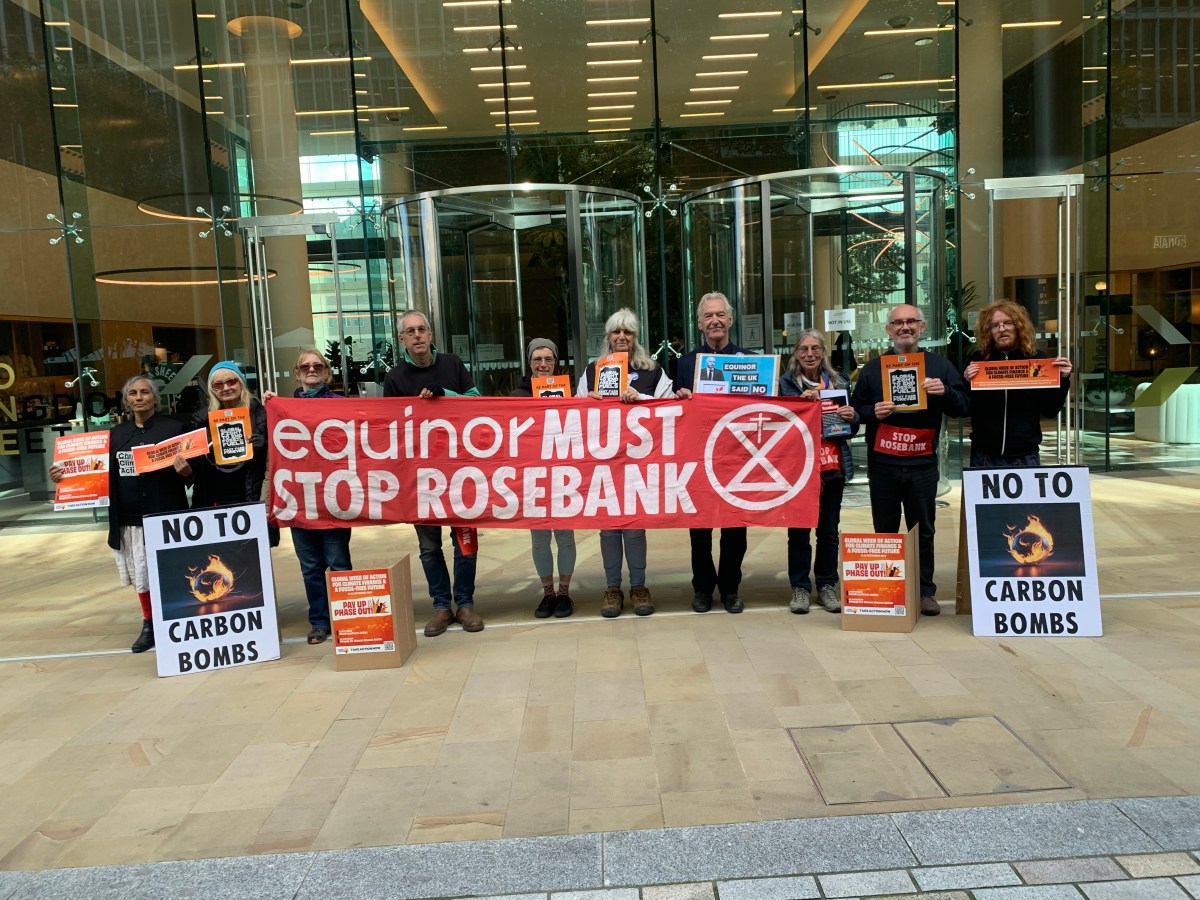 Christians protest against Rosebank oil field in the Season of Creation ...