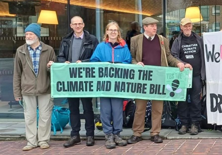 Christian Climate Action – Direct action, public witness for the climate