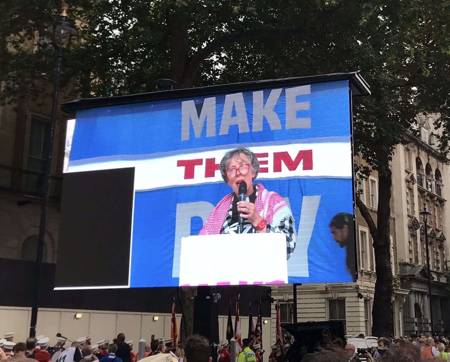 CCA’s Rev Helen spoke to thousands at the Make Them Pay rally – read ...