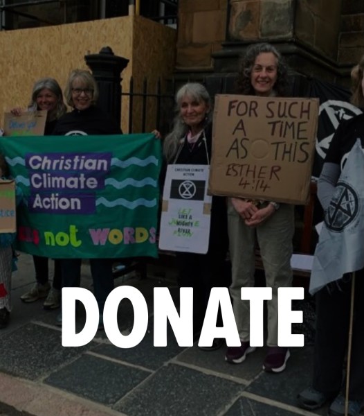 Christian Climate Action – Direct action, public witness for the climate